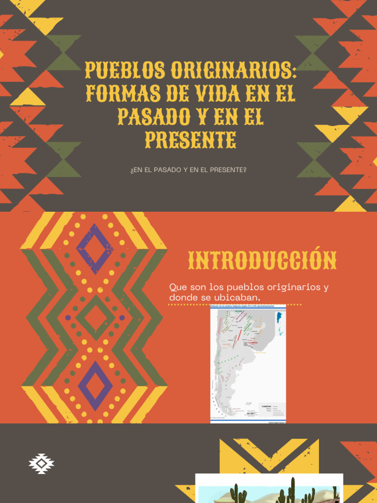 Pueblos Originarios Formas de Vida en El Pasado y en El Presente | PDF