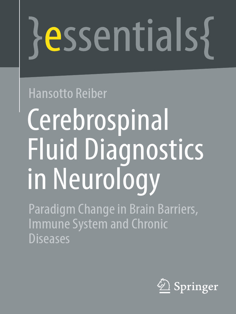 Cerebrospinal Fluid Diagnostics in Neurology: Hansotto Reiber | PDF | Cerebrospinal Fluid | Cell ...