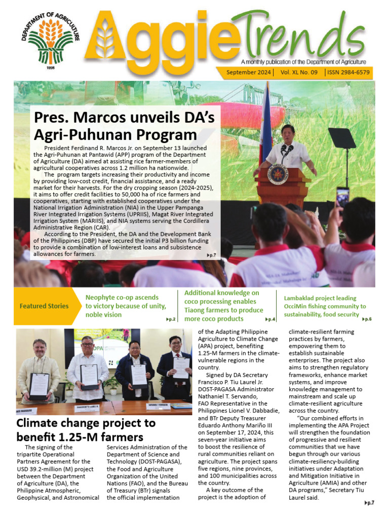 Aggie Trends September 2024 | PDF | Agriculture | Farms