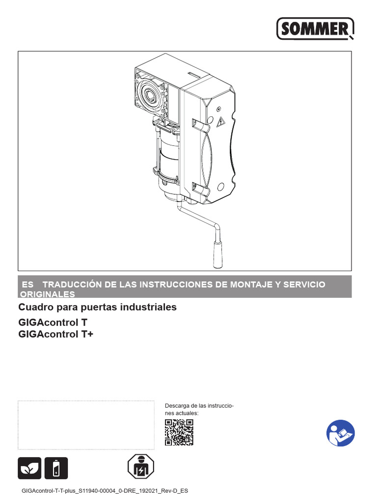 Manual GIGAcontrol T/T+ Instrucciones | PDF