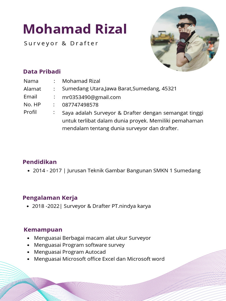 CV Mohamad Rizal | PDF