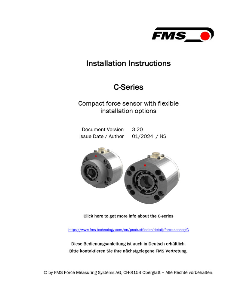 C_Installation_Instructions_EN | PDF | Electrical Connector | Bearing ...