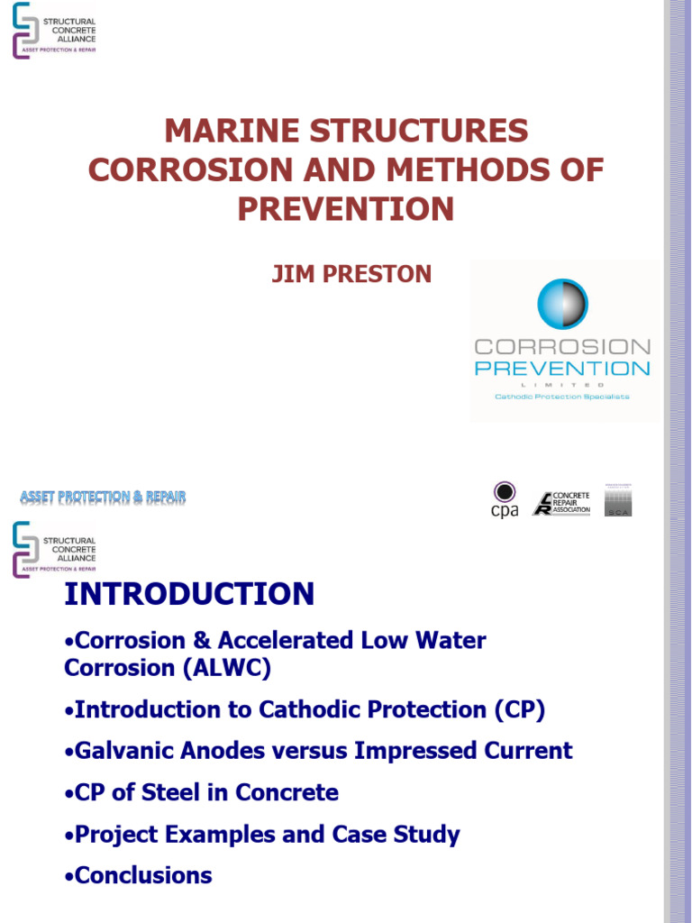Marine Structures - Jim Preston | PDF | Corrosion | Structural Engineering