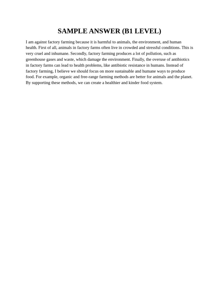 Week 1 - Writing - Sample | PDF