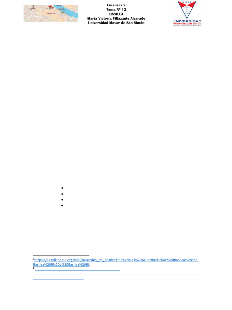 Acuerdos de Basilea: Regulación Bancaria Global | PDF | Basilea Ii ...