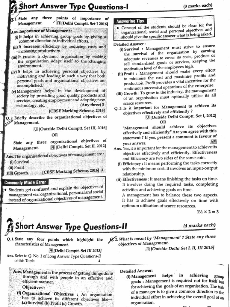 BST - Ch-1st Important Question | PDF