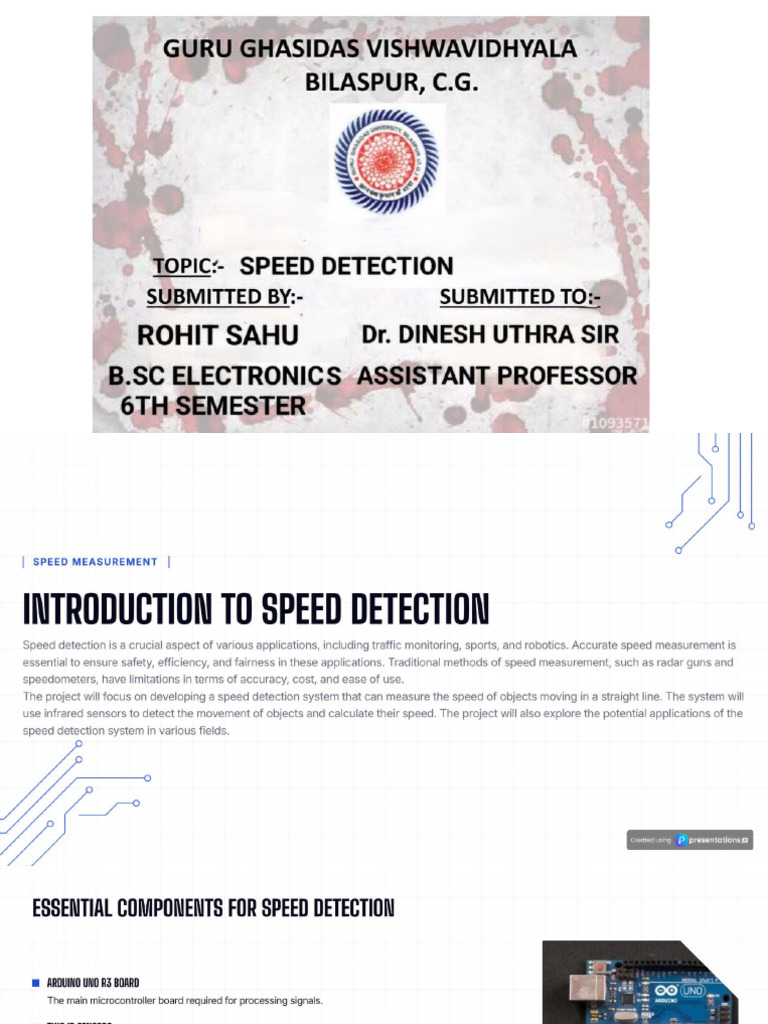 How To Build A Speed Sensor Using Arduino - Removed PDF | PDF