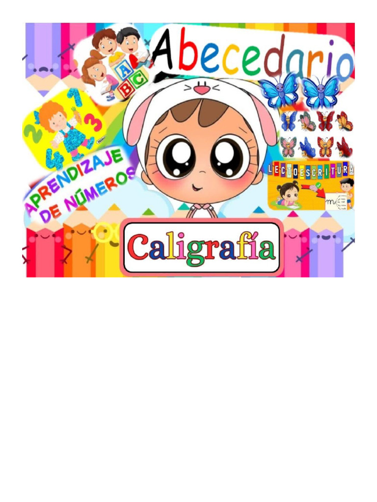 Portada Folder de Caligrafía | PDF