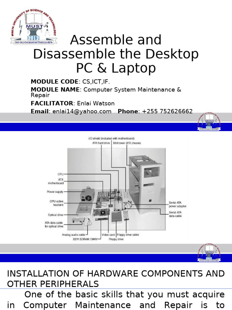 Assembling and Disassembling | PDF | Electrical Connector | Electronics
