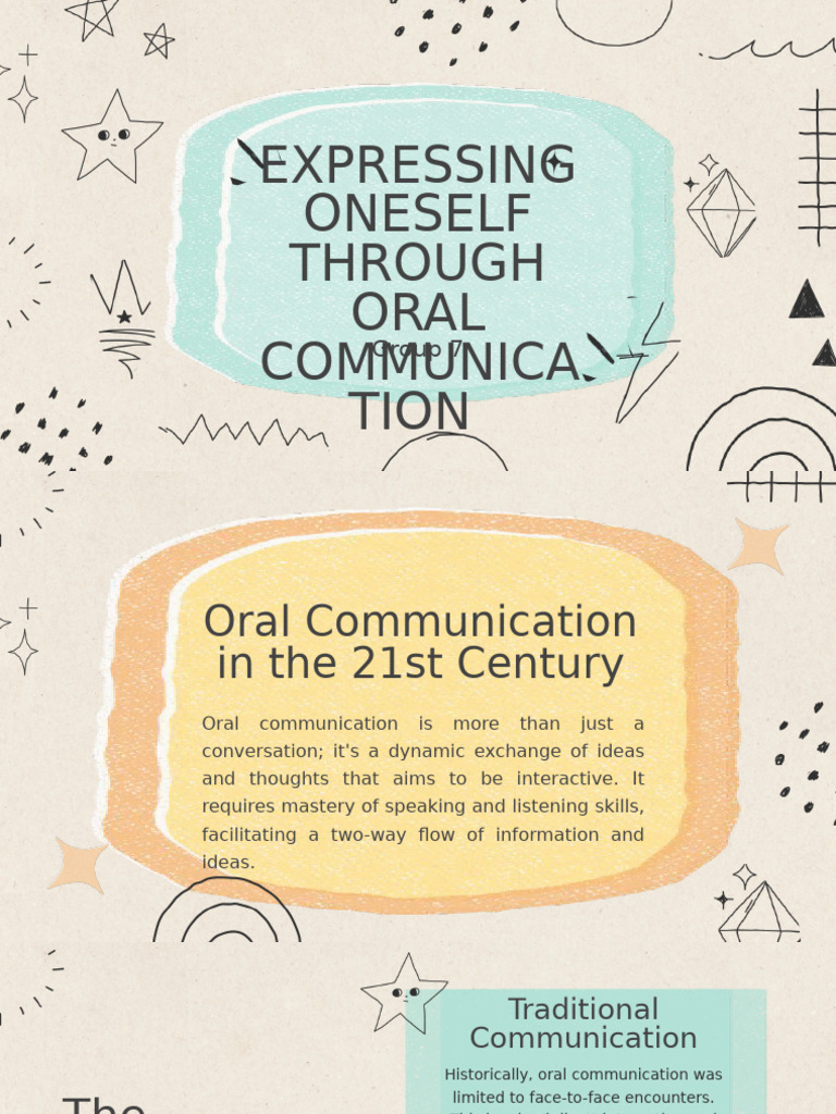 Mastering Oral Communication Skills | PDF | Speech | Communication