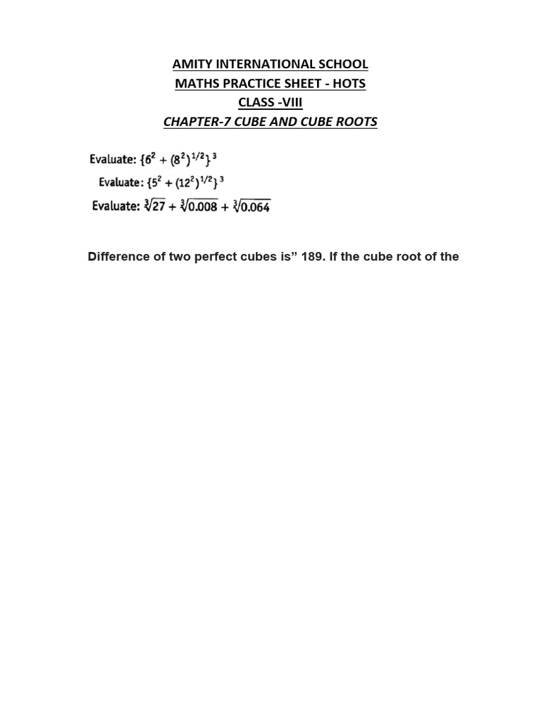 Hots Worksheet | PDF