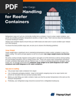 Reefer Container Stuffing Condition Report | PDF