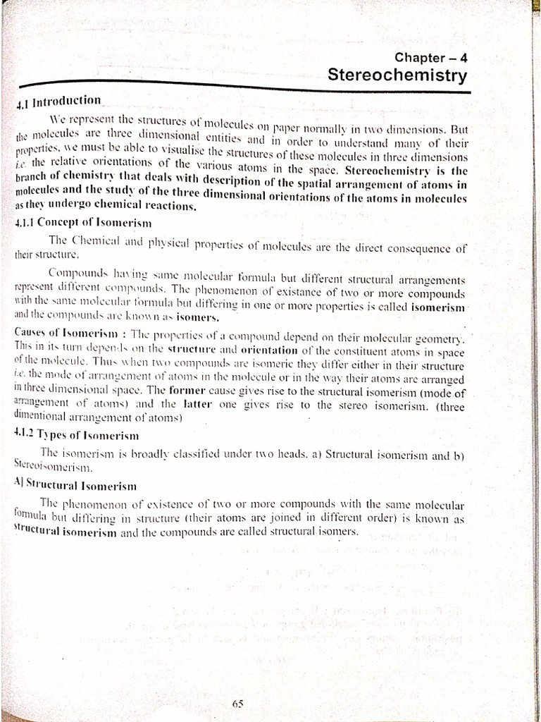 Chp4-stereochemistry (theory) | PDF