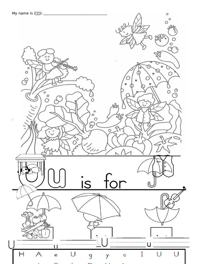 UV Writing Practice | PDF