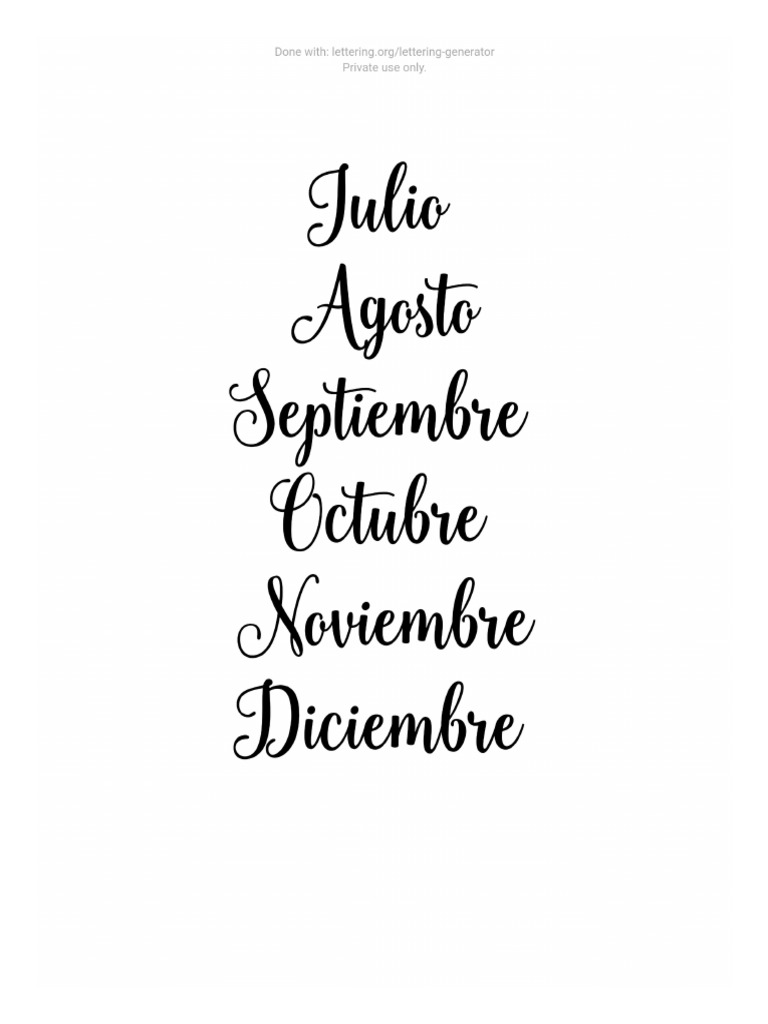 Generador de caligrafía y lettering ️ (7) | PDF