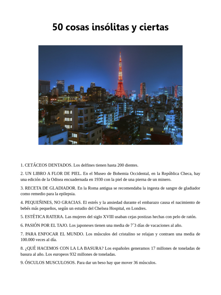 50 Cosas Insólitas | PDF | Vía láctea