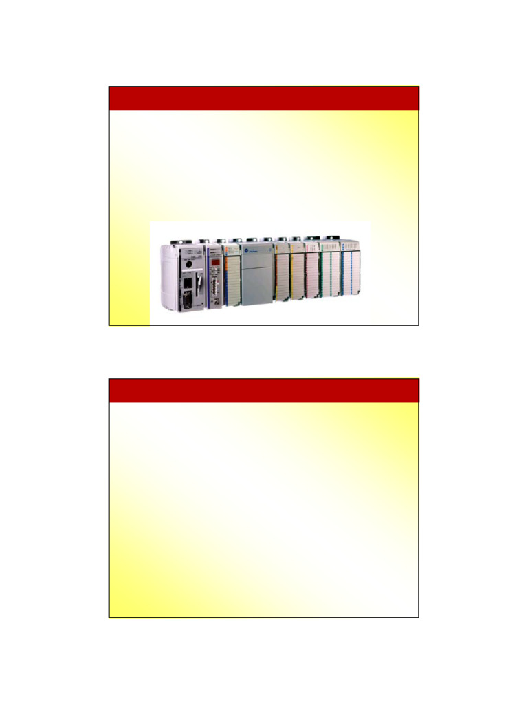 PLC Basics Presentation (Compatibility Mode) - 7 | PDF