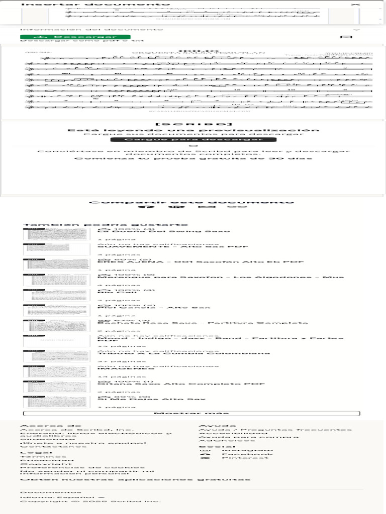 Idilio - Alto Sax. - PDF | PDF