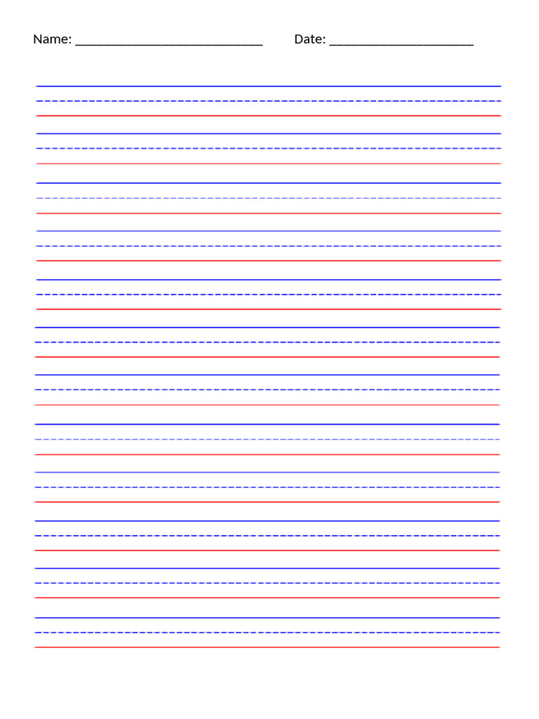 4 Lined Paper | PDF