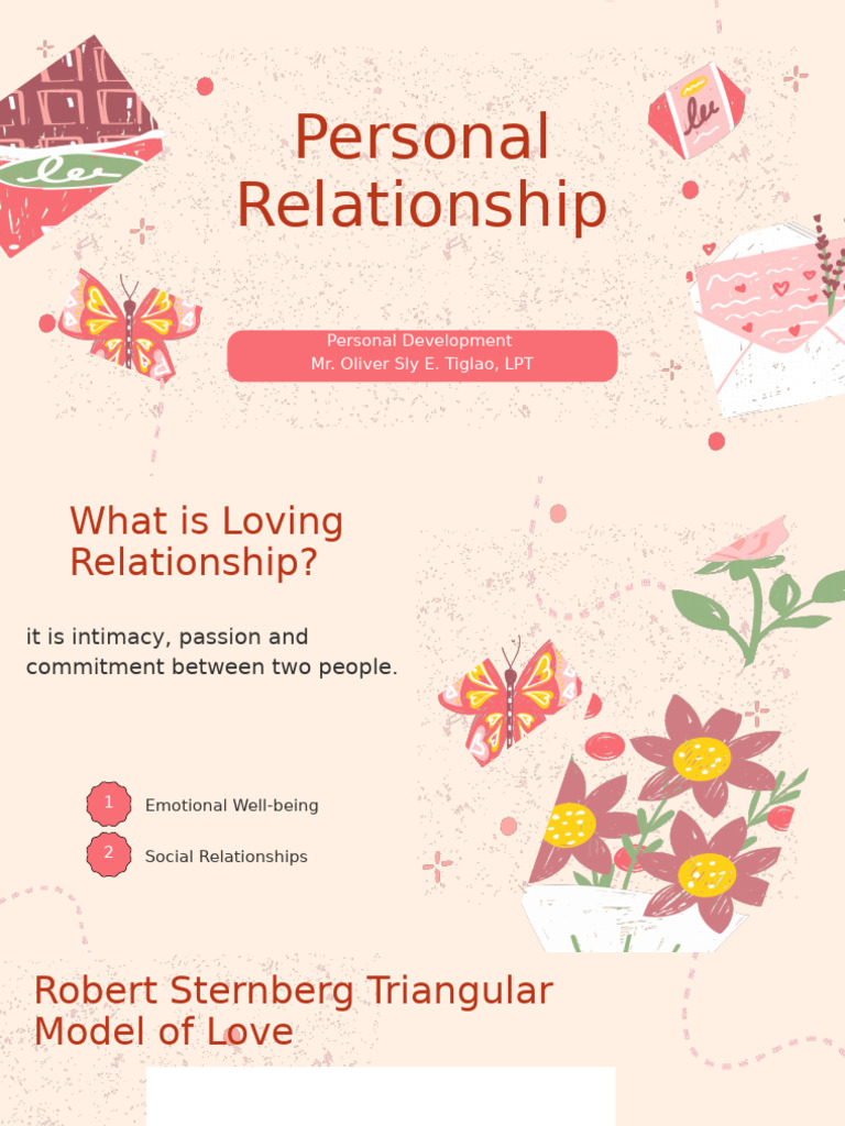Personal Relationship | PDF | Romance (Love) | Intimate Relationships