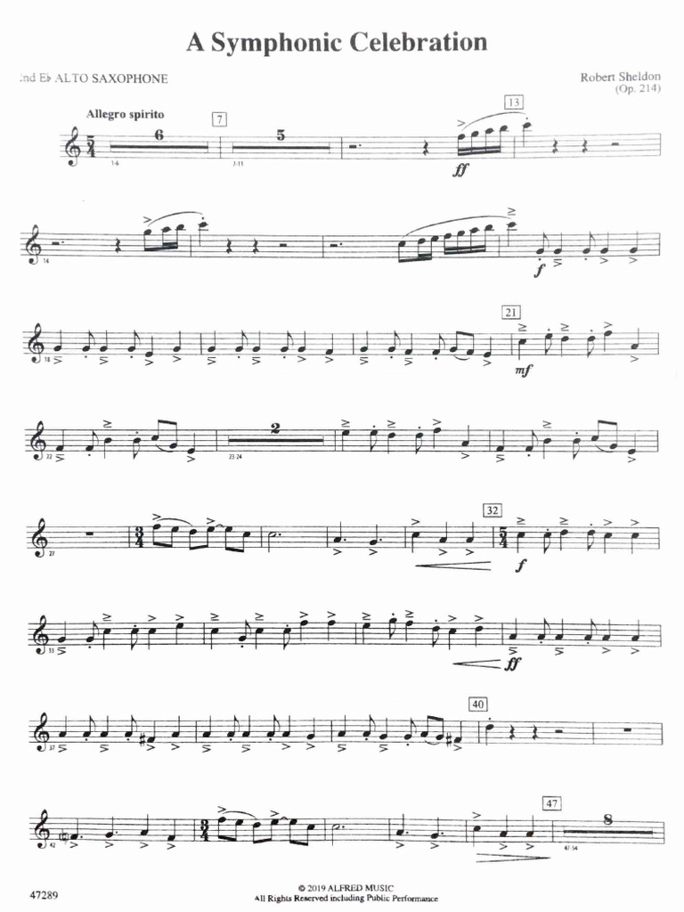 Symphonic Celebration | PDF | Musical Forms | Elements Of Music