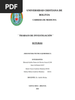 VF TécnicaS de Puntos Simples Sarnoff e Intradérmico | PDF | Cirugía ...