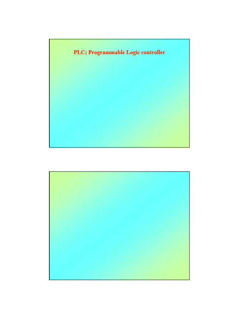Basic - PLC - Training REV 01 (Compatibility Mode) - 4 | PDF