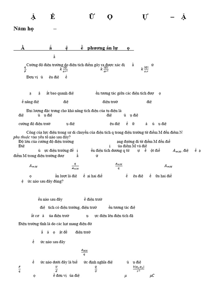 ĐỀ TỰ LÀM HS | PDF