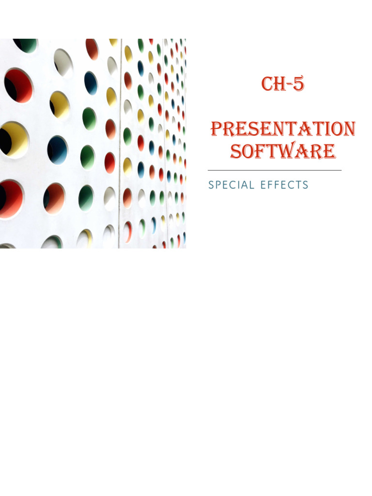 Enhancing Presentations with Software | PDF
