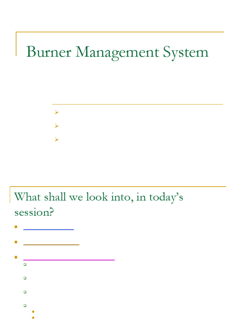 Burner Management System Overview | PDF | Programmable Logic Controller | Boiler
