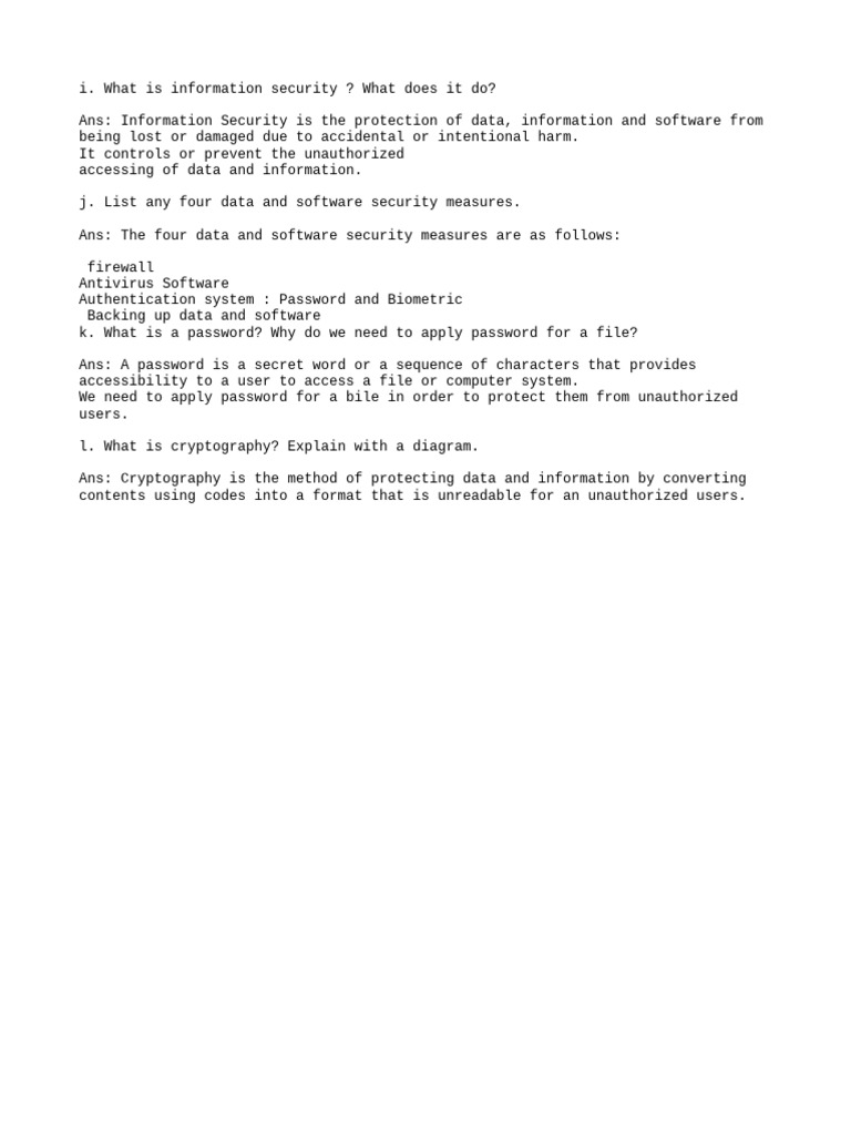 Understanding Information Security Basics | PDF