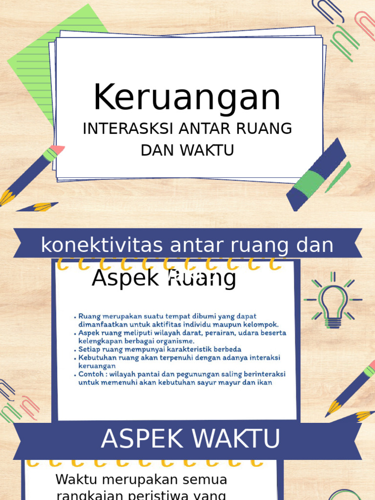 Interaksi Antar Ruang Dan Waktu | PDF