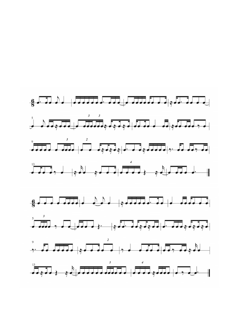 GRAMÁTICA 1 Módulo 4 Examen RITMO Lectura y Reproducción | PDF