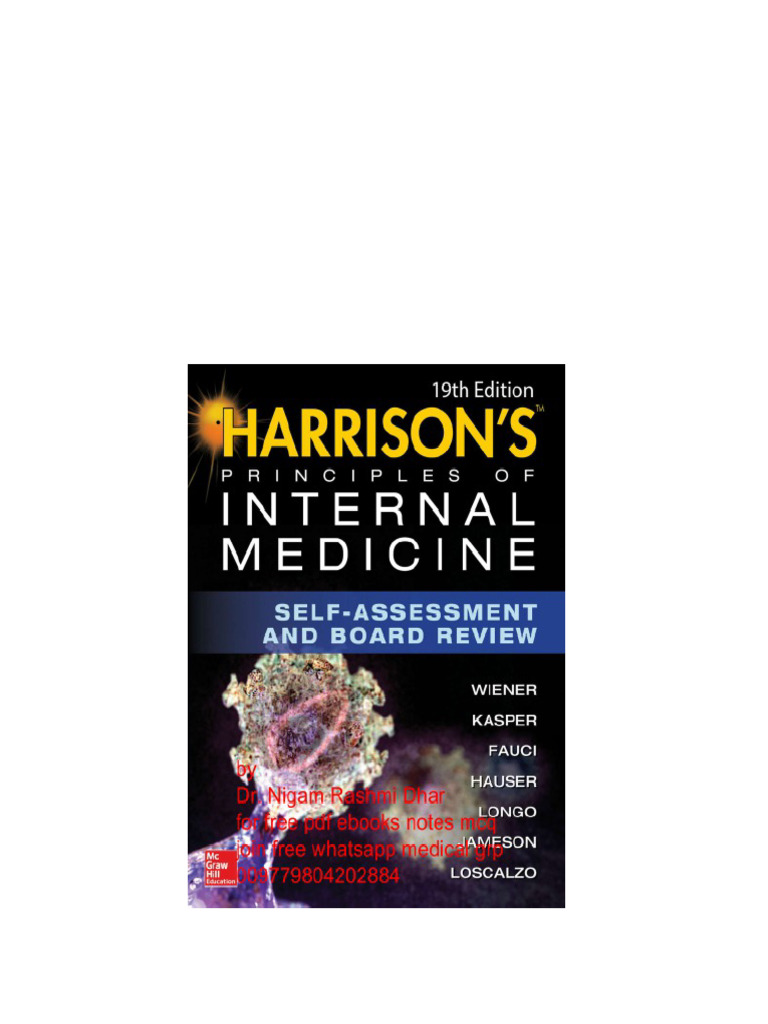 Harrison'S Principles of Internal Medicine: Self-Assessment and Board ...