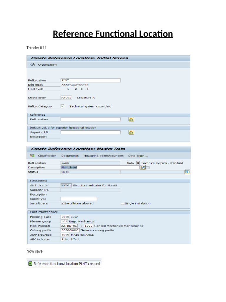 03 Reference Functional Location | PDF