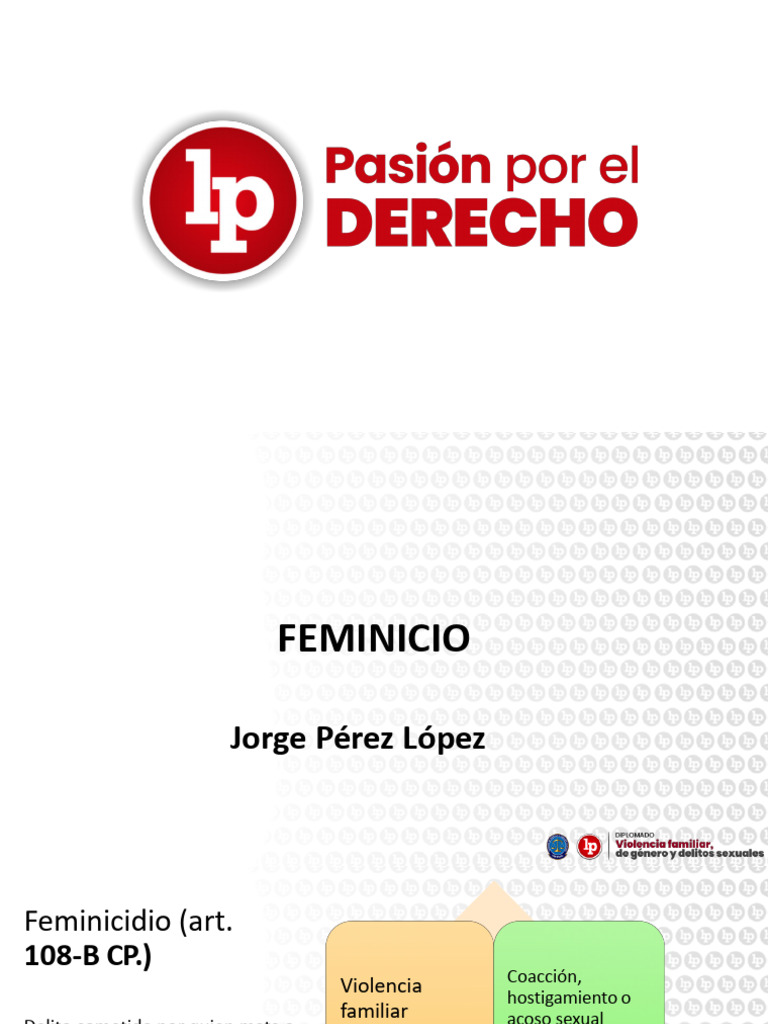 Sesión-19-Diplomado-Violencia-Familiar-Feminicidio LLLLP | PDF | La ...