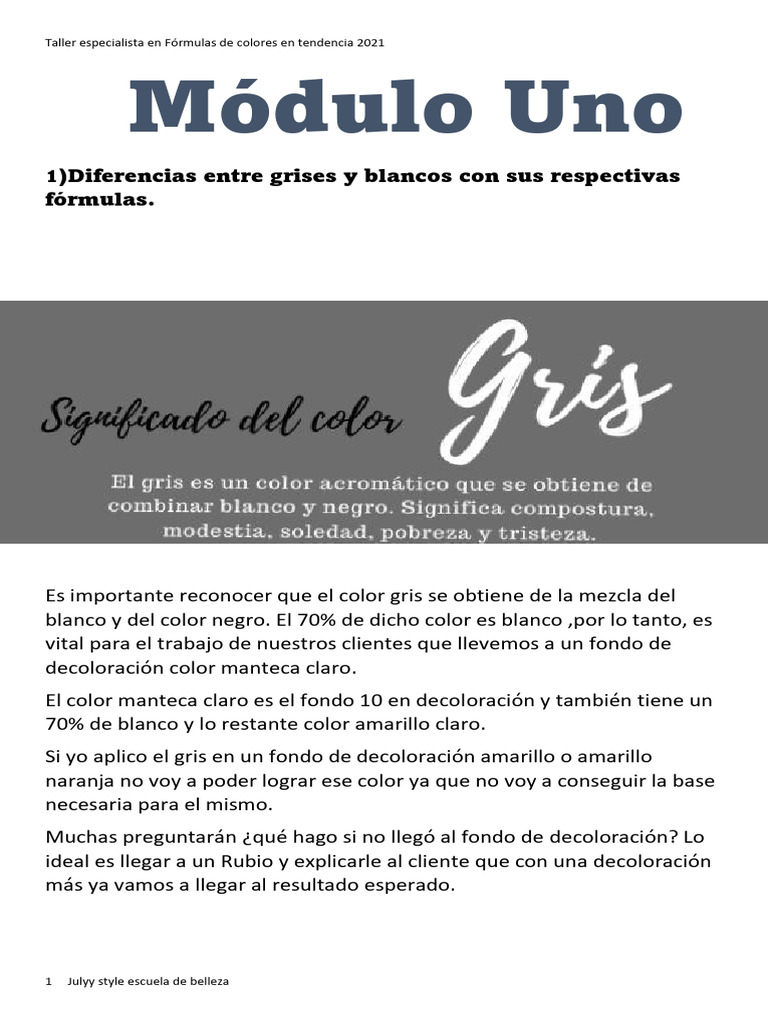 Fórmulas de colores en tendencia 2021 | PDF | Color | Diseño gráfico