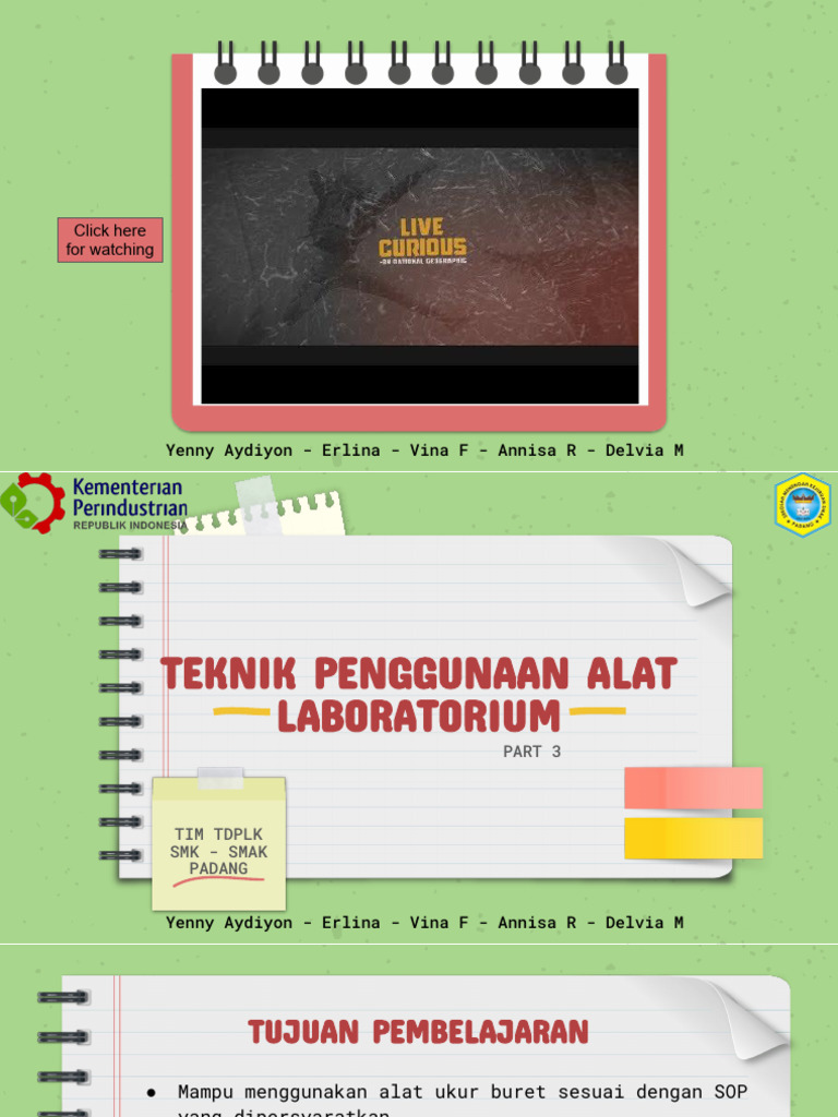 Teknik Penggunaan Buret Laboratorium | PDF