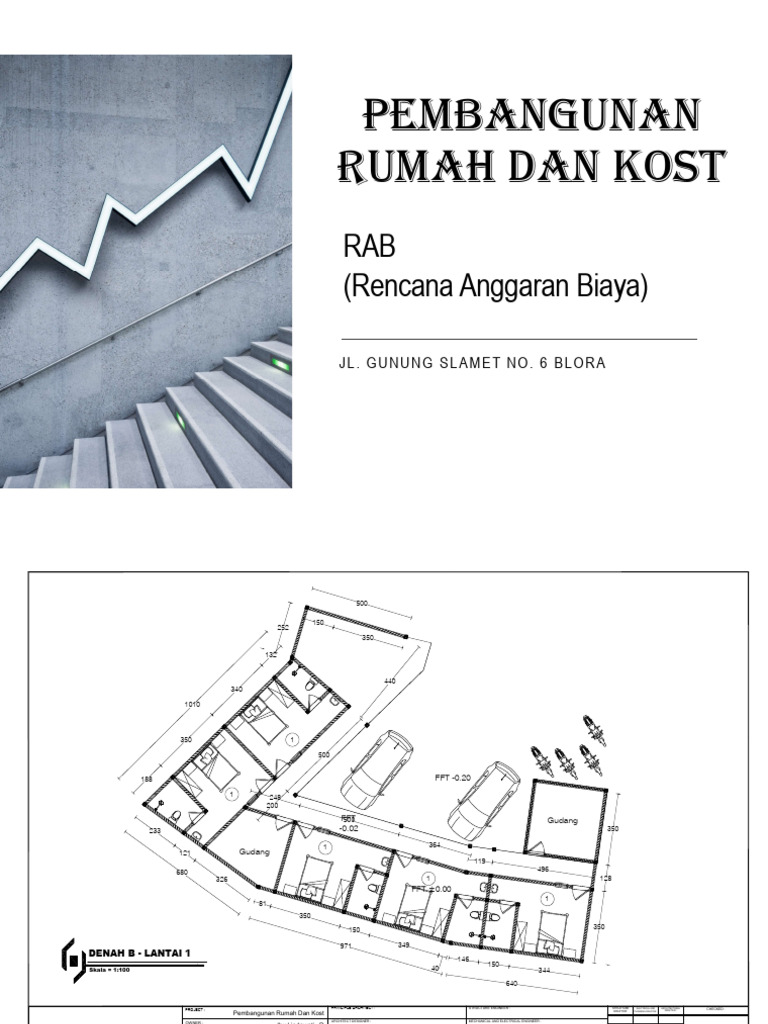 Rencana Anggaran Pembangunan Kost | PDF