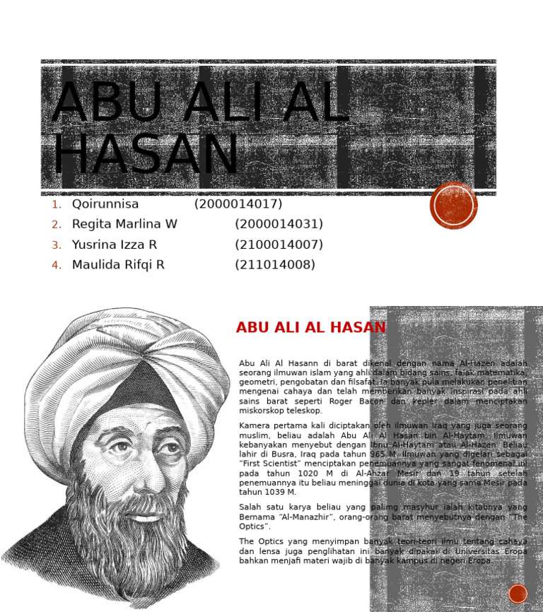 Qoirunnisa_2000014017_Tugas3_Abu Ali Al Hasan | PDF