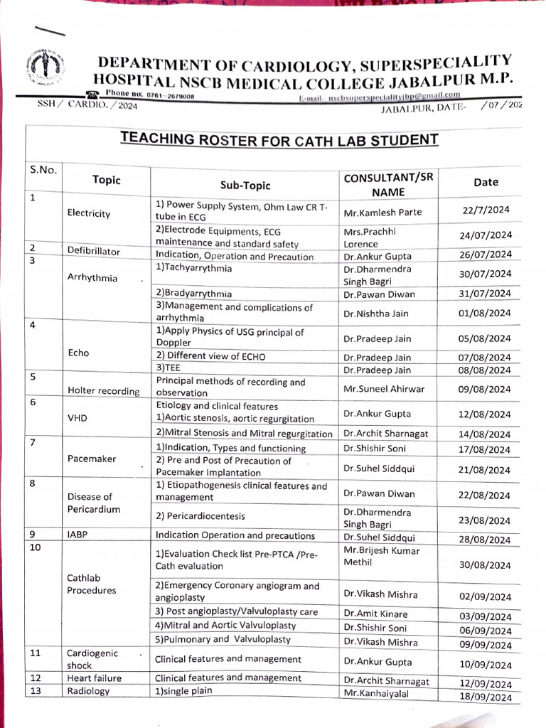 Cardiology Posting Related Topics | PDF | Cardiology | Heart