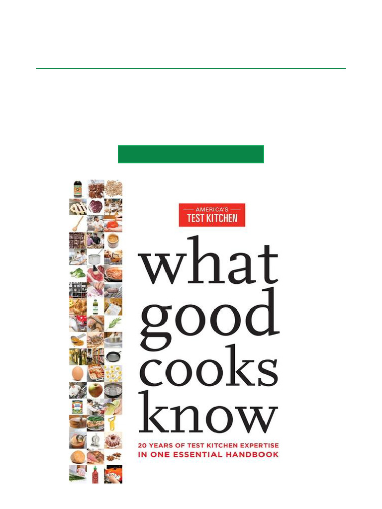 Essential Cooking Handbook Download | PDF