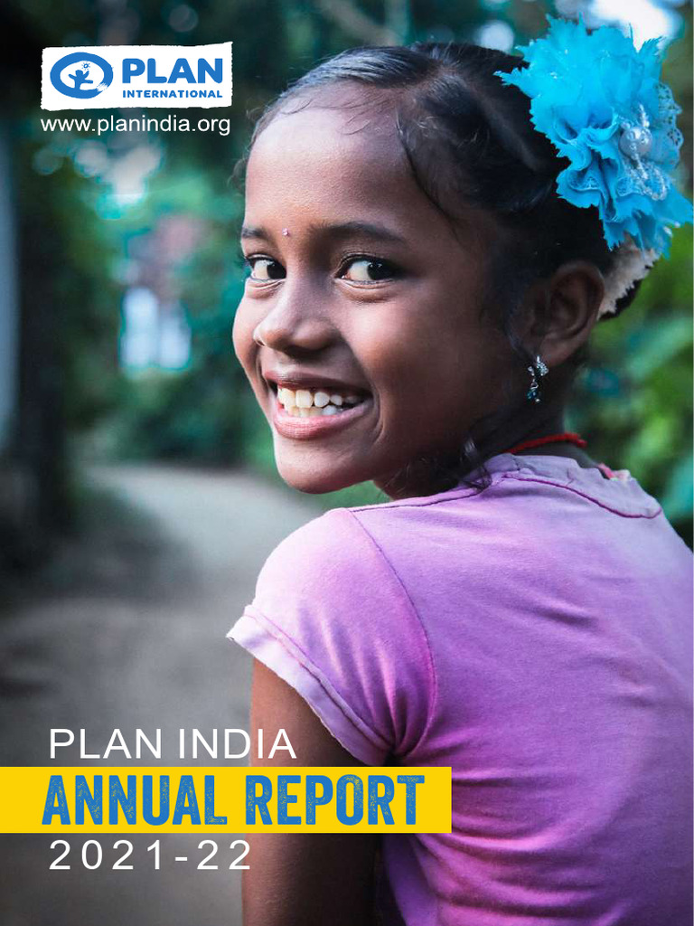 Plan International India Chapter Annual Report 2021 22 | PDF | Public Health
