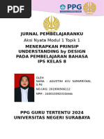 Contoh Rancangan Pembelajaran Menggunakan Prinsip Understanding by Design | PDF