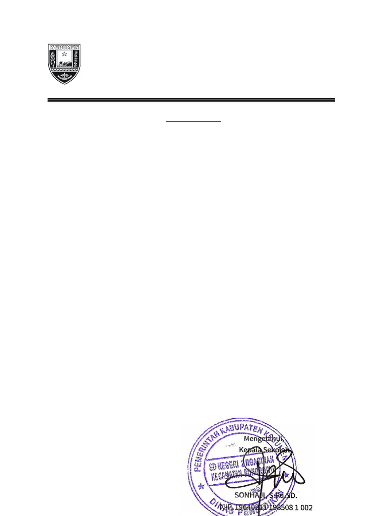 SURAT TUGAS P GUN | PDF