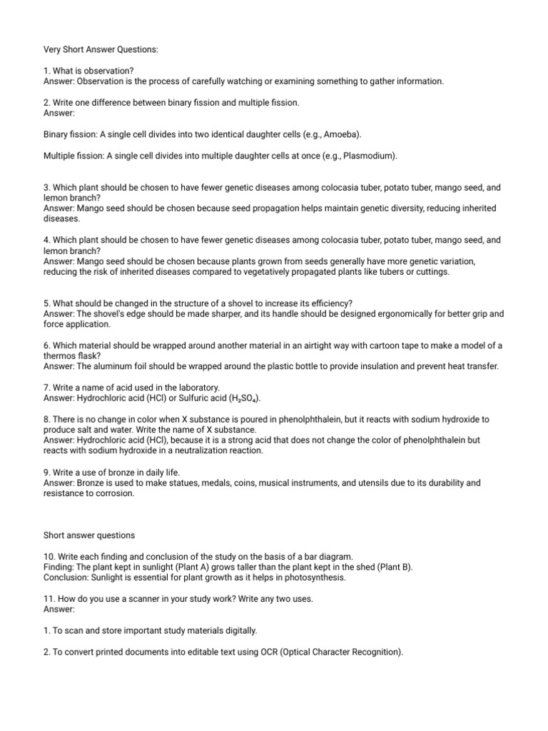 Set Solution ..Set-1... Science.............. Ble.. | PDF | Chemical Elements | Periodic Table
