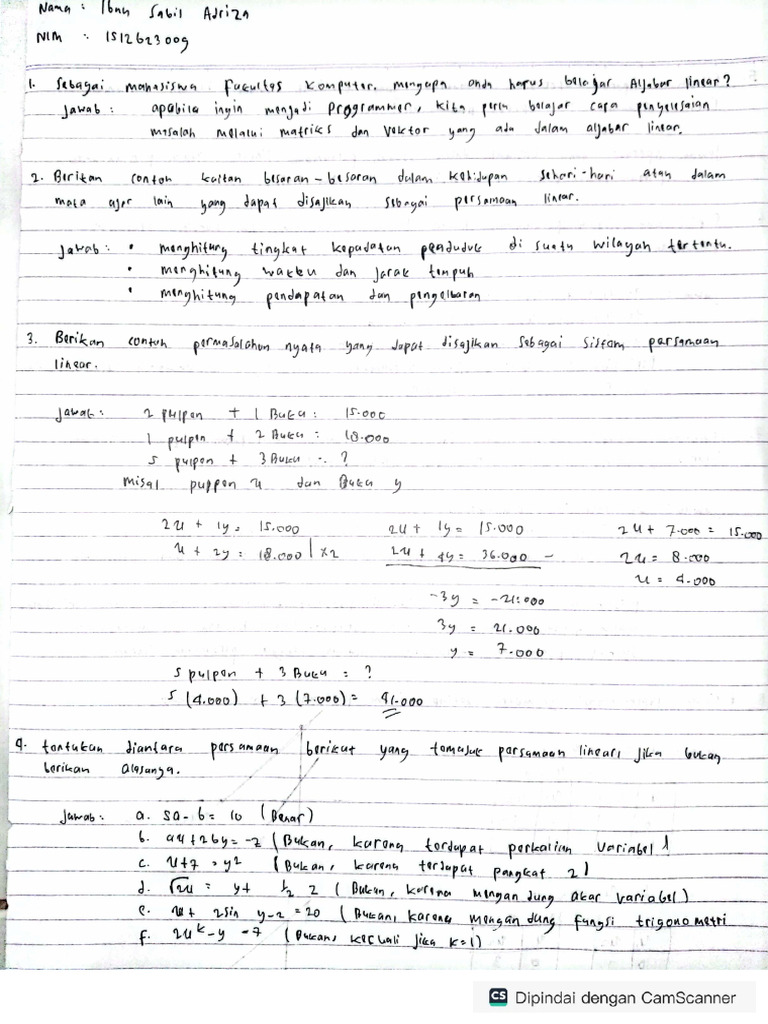 Kelas B - 1512623009 - Ibnu Sabil Adriza | PDF