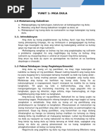 Mga Elemento NG Dula | PDF