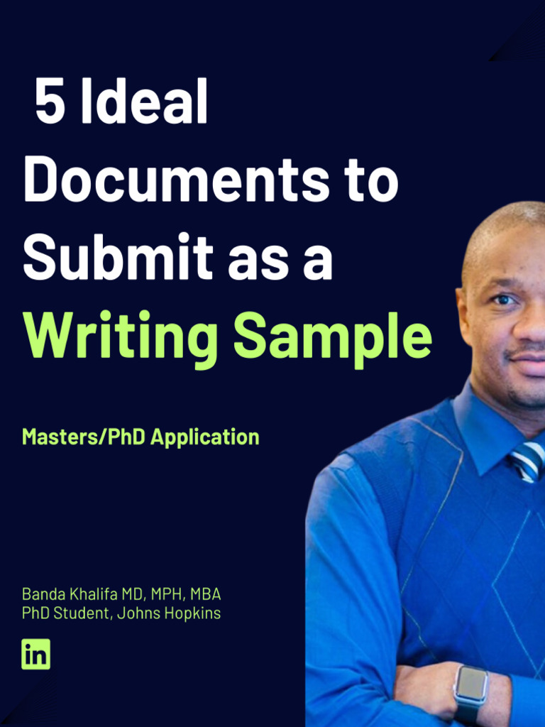 Ideal Documents As Writing Samples | PDF