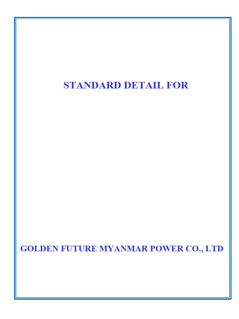 Elec-Standard Installation Detail | PDF | Electrical Engineering ...